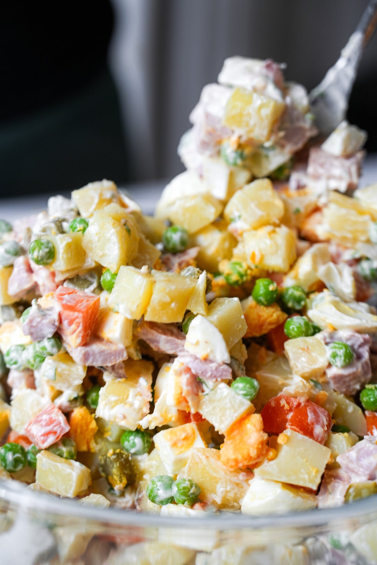 Leftover Christmas Ham Russian Salad (Easy Boxing Day Recipe)– The ...