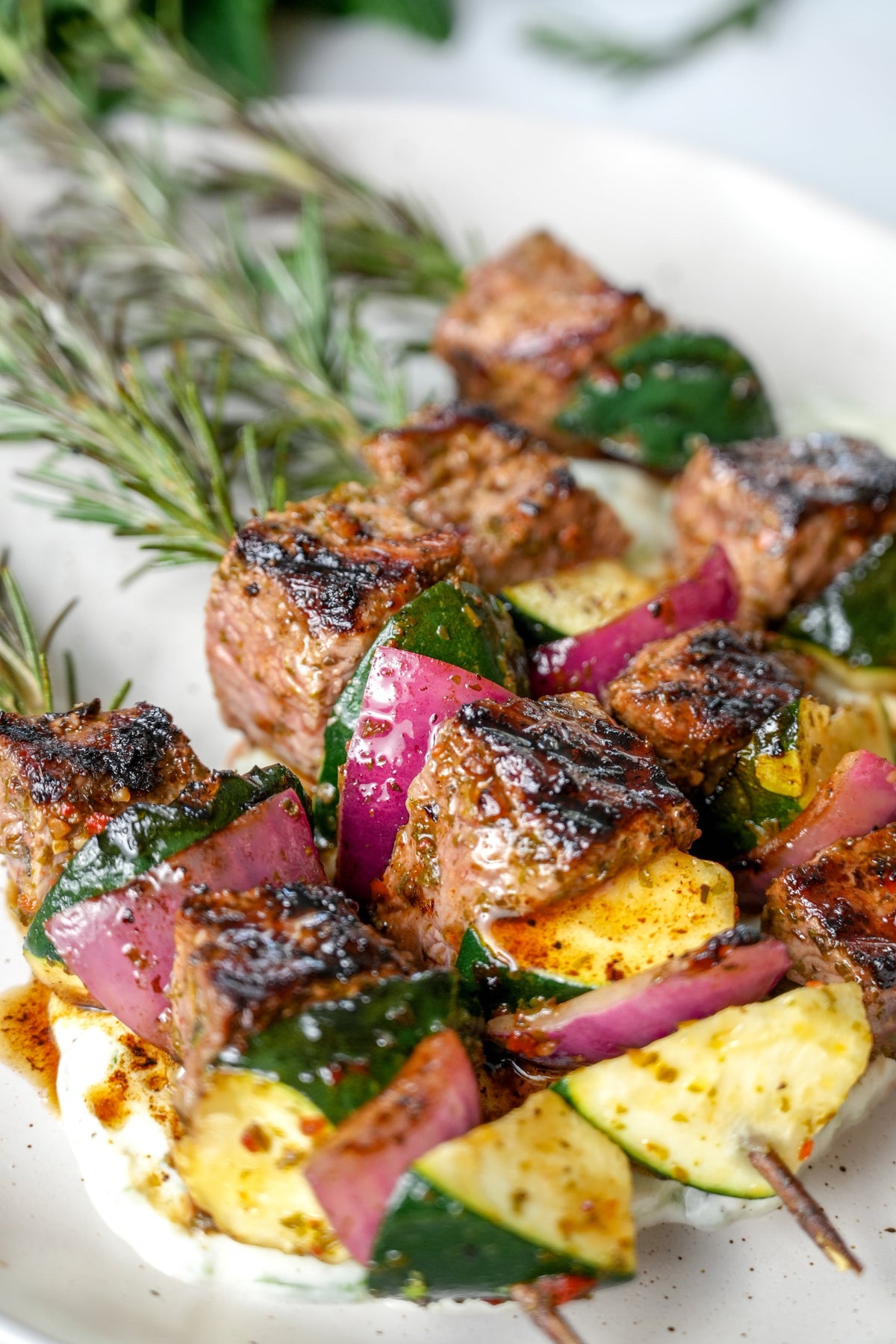 Lamb Rosemary Skewers | Quick BBQ Backstrap Recipe– The Lucky Pig