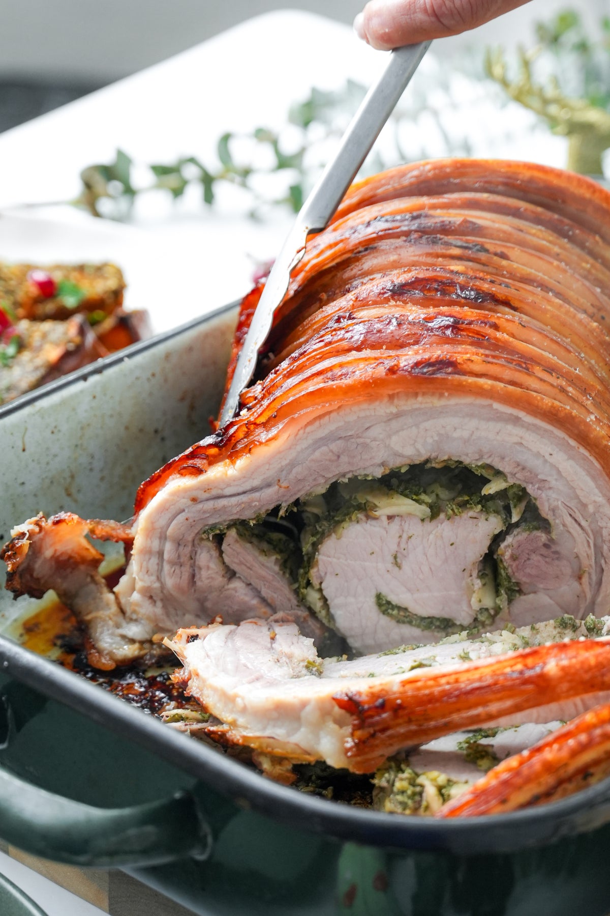 Porchetta with Fresh Herb Stuffing– The Lucky Pig