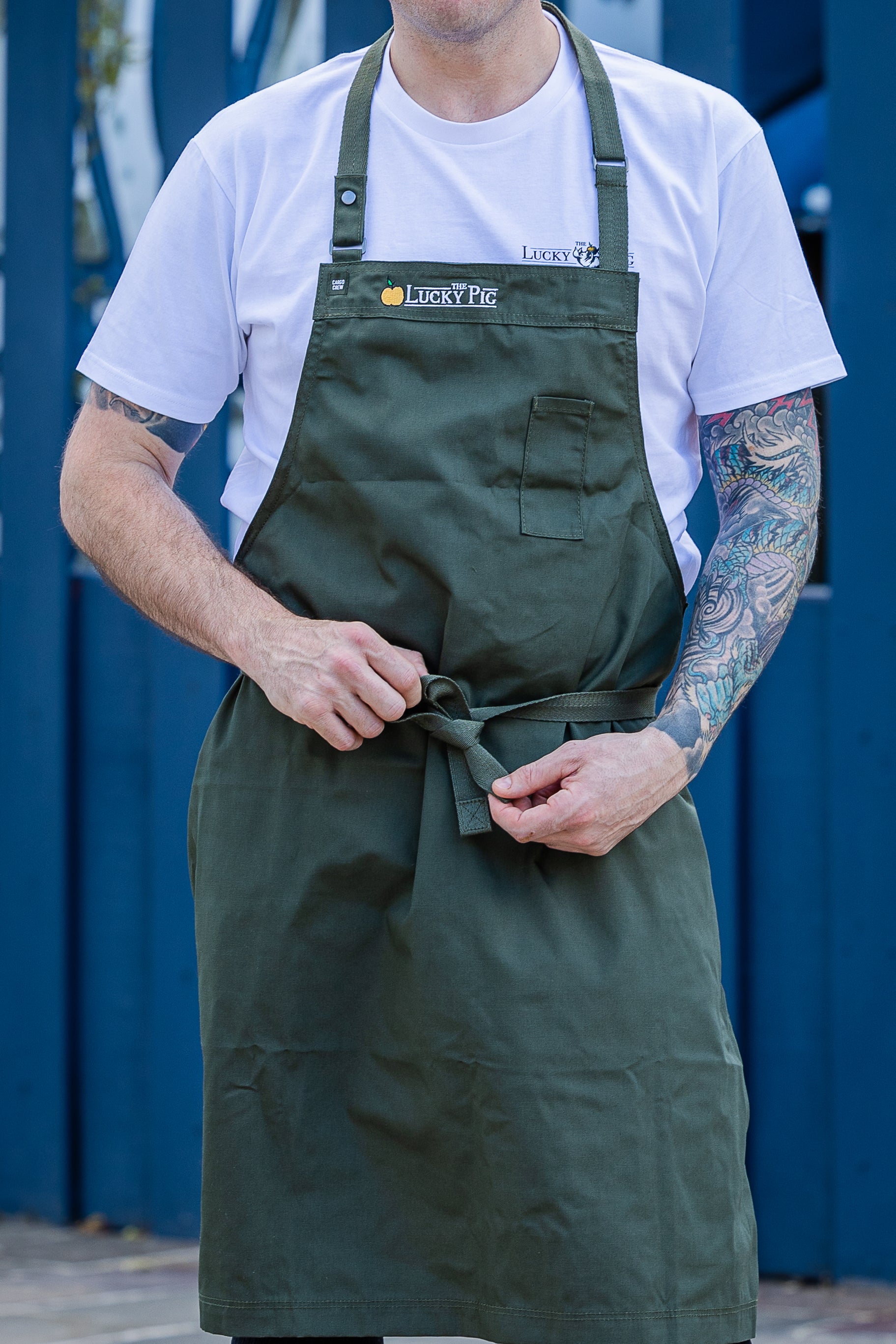 Heavy Canvas BBQ Apron– The Lucky Pig