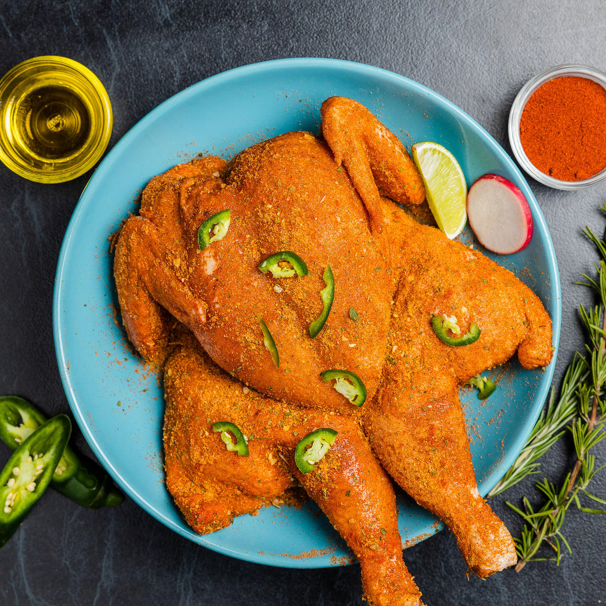 Portugese Style Chicken– The Lucky Pig