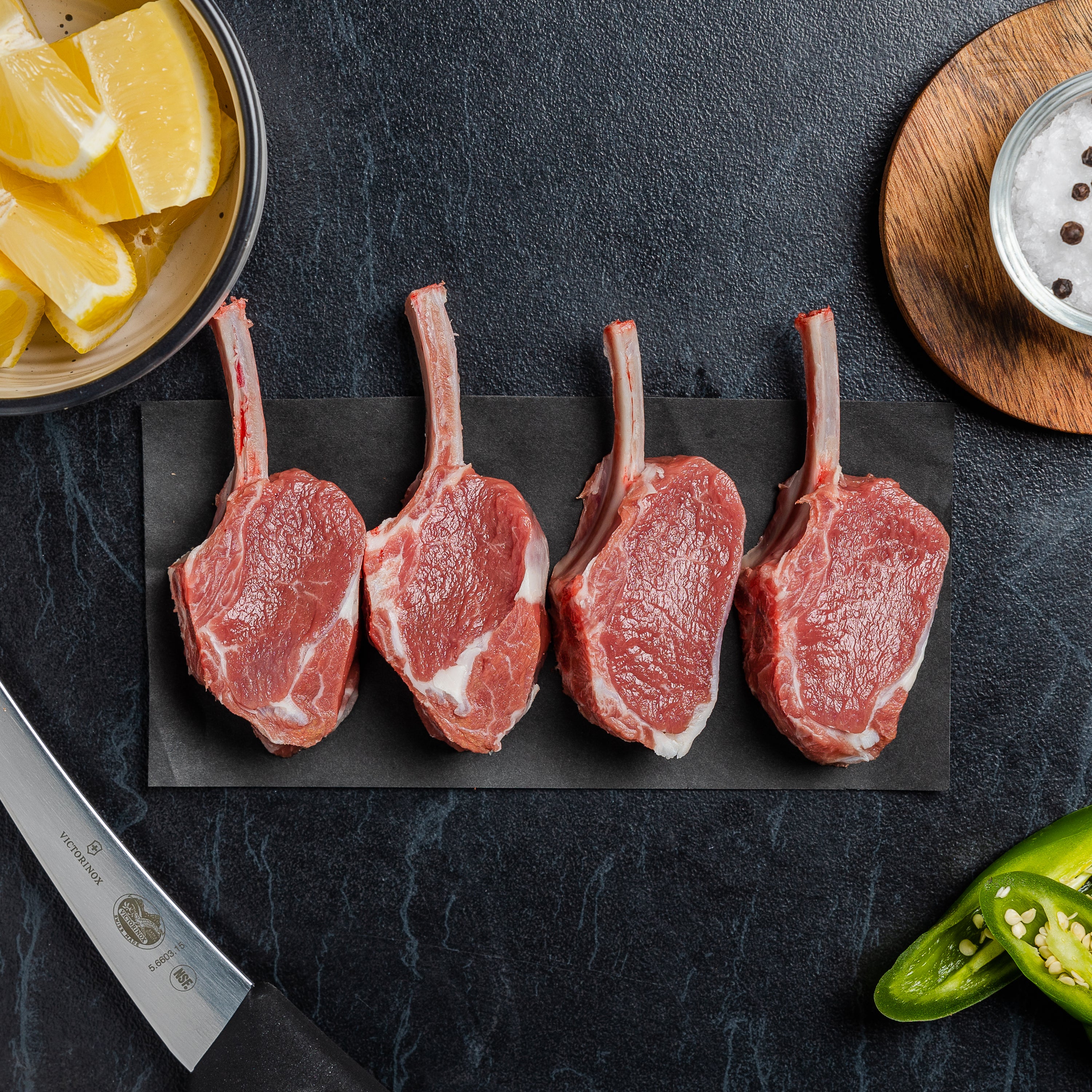 French Cut Lamb Cutlets– The Lucky Pig